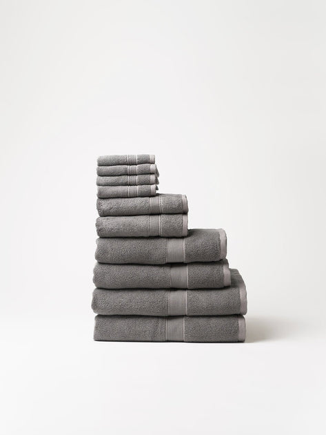 Cozy Earth Complete Luxe Bath Bundle | Natural Linens