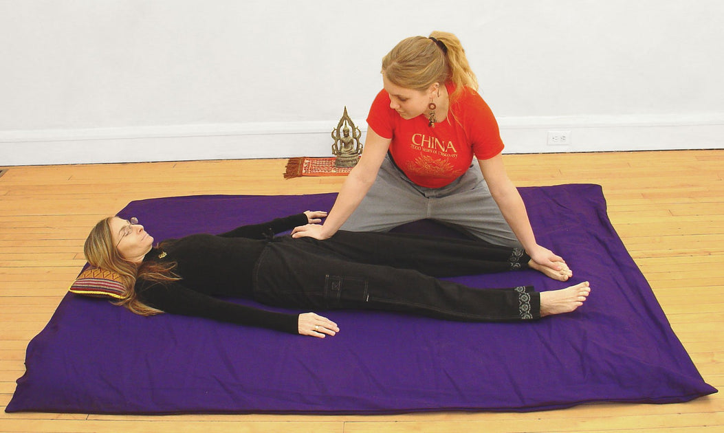 Bean Products Shiatsu Mat Cover | Natural Linens